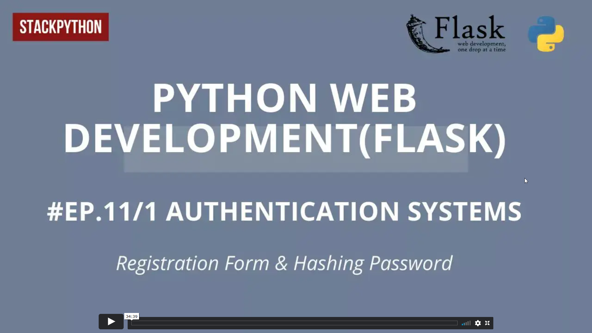 Python Web Development with Flask